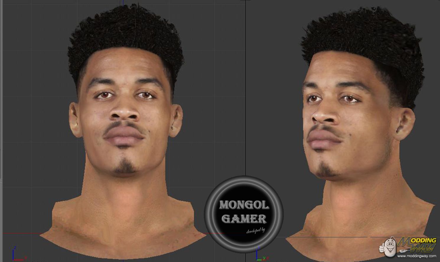 Gerald Green face preview - NBA 2K14 at ModdingWay