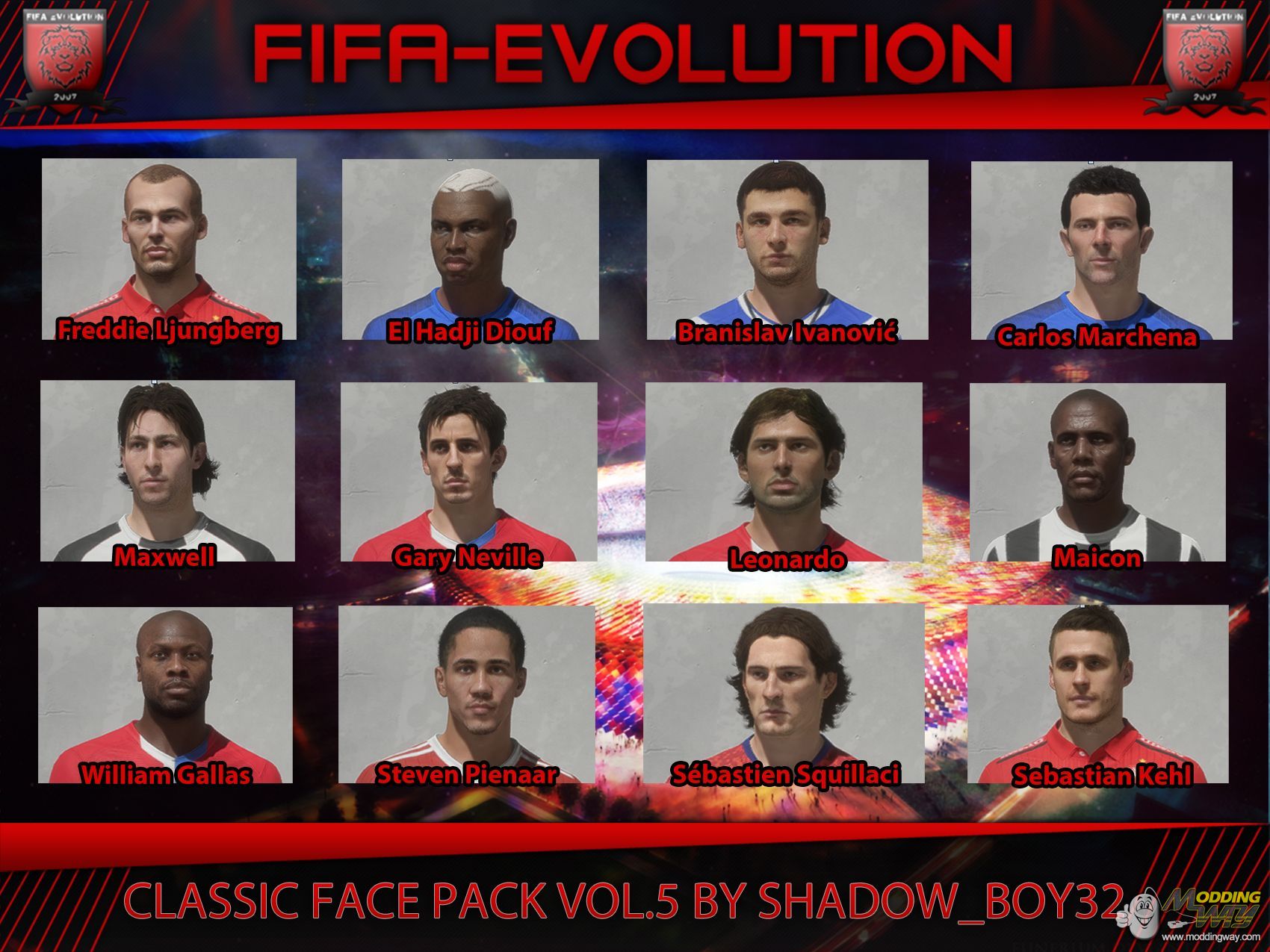 Classic converted face pack vol. 5 by shadow_boy32 (www.shadowboy32 ...