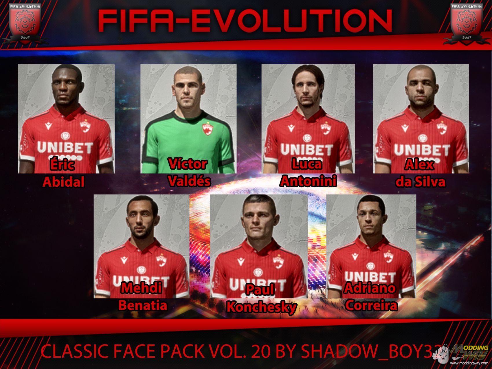 Classic converted face pack vol. 20 by shadow_boy32(www.shadowboy32 ...