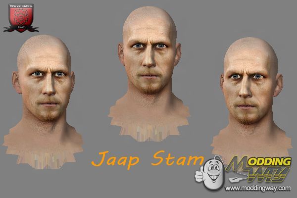 Jaap Stam face pack - FIFA 13/12 - FIFA 13 at ModdingWay