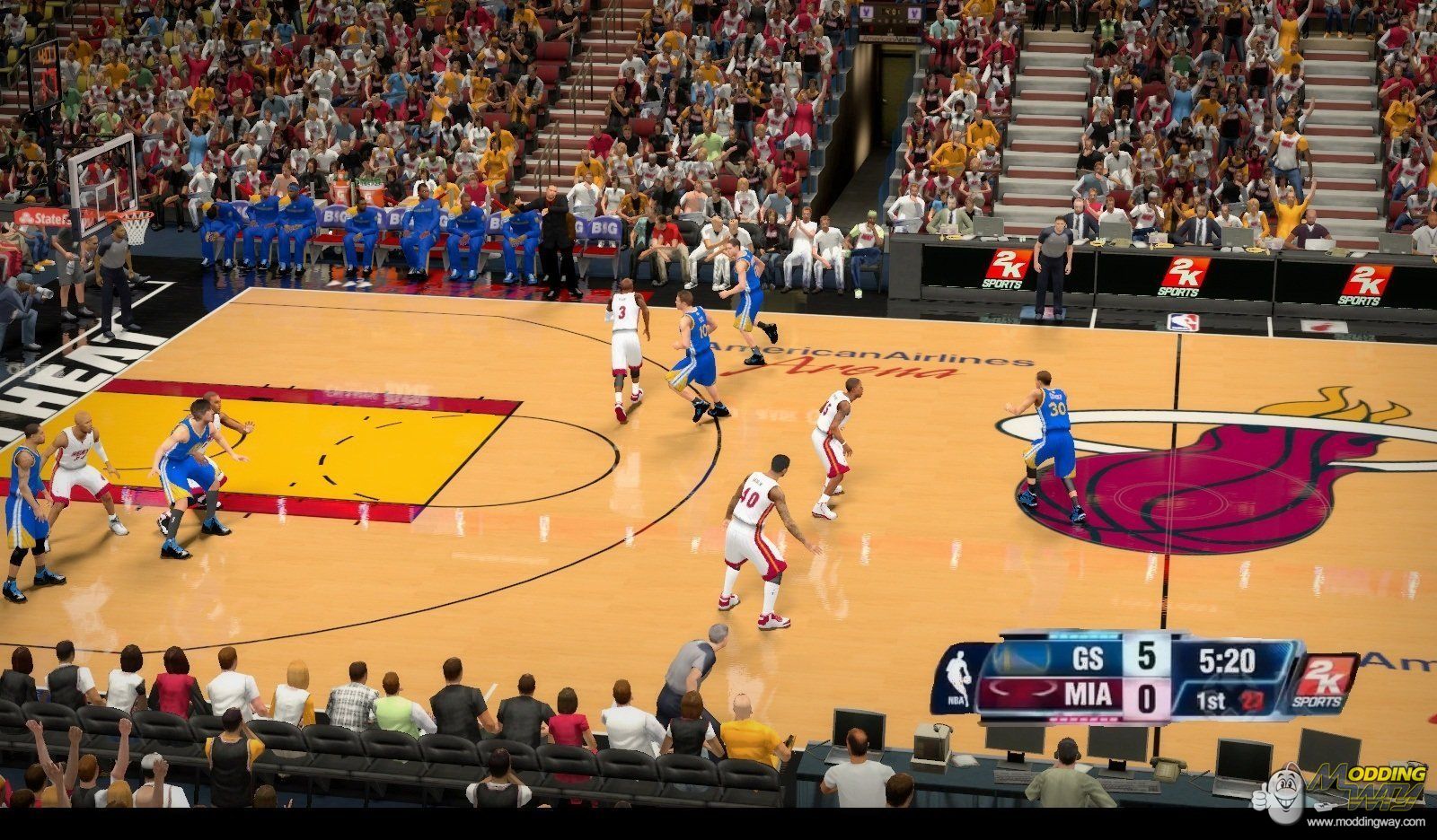NEXT GEN SCOREBOARD FINAL VERSION RELEASED - NBA 2K14 at ModdingWay